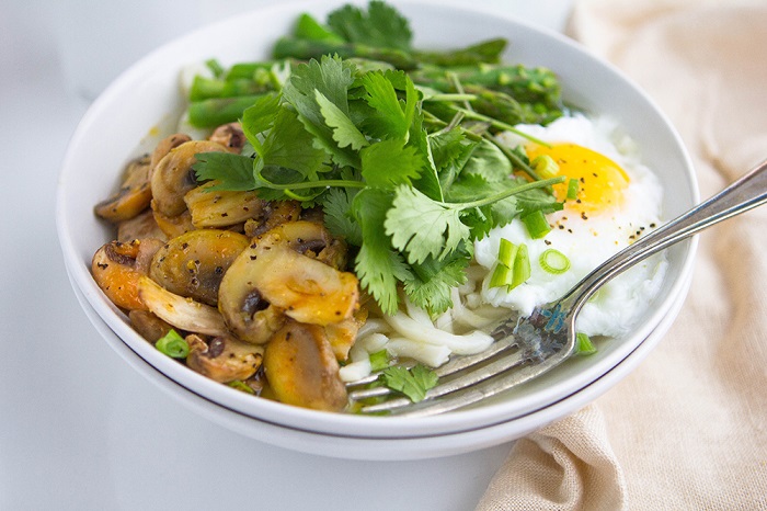 Seven-Minute Spring Ramen Bowl | Mushroom Recipes