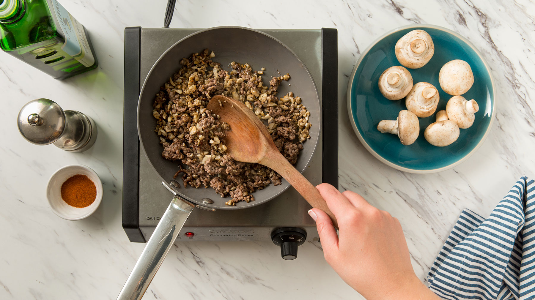 The Blend: Mushroom & Ground Meat | Pledge To Become a Blendatarian