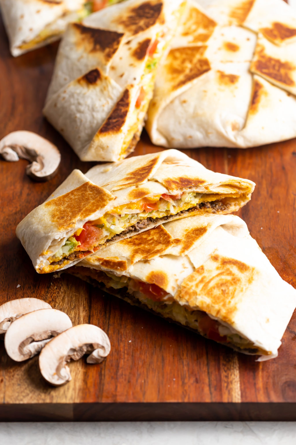 Blended Crunchwrap Supreme | Mushroom Recipes