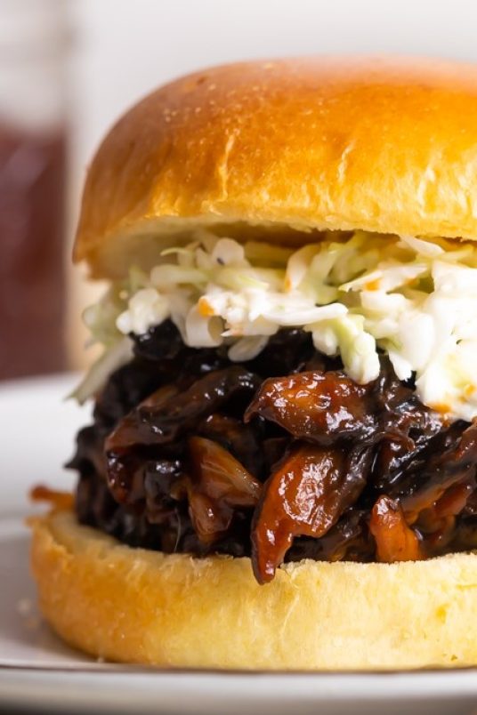Pulled Port BBQ Sandwiches | Mushroom Recipes