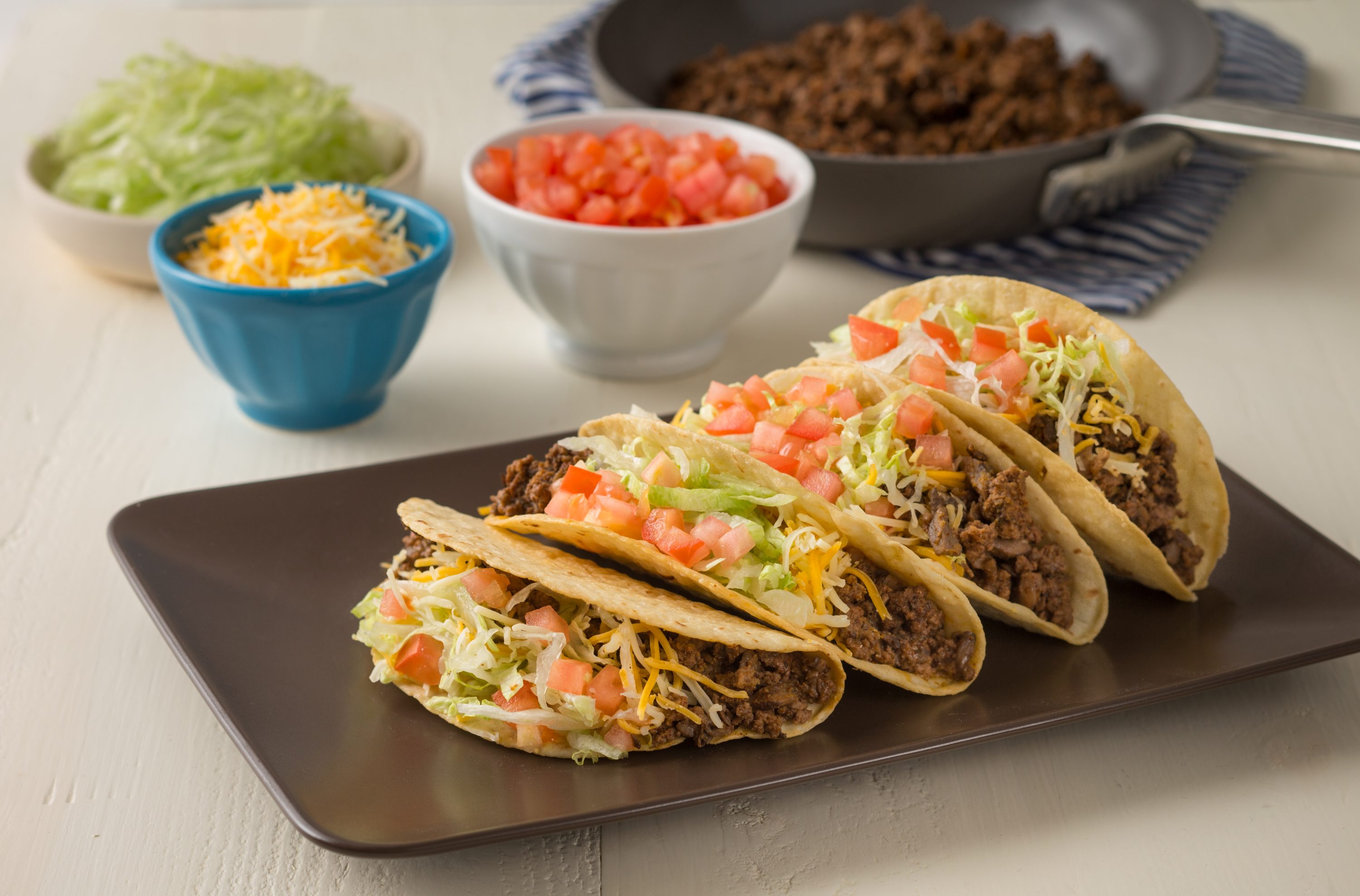 50/50 Blended Tacos | Mushroom Recipes