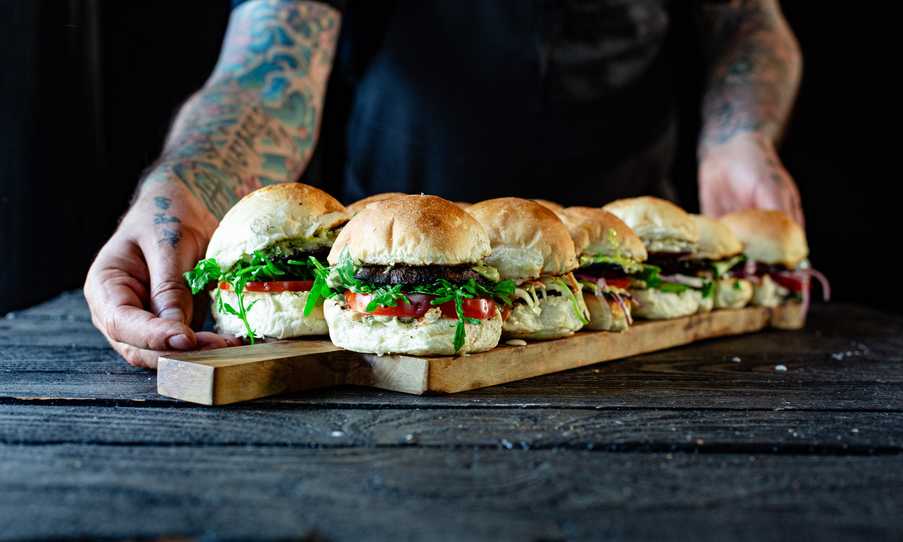 Portabella Mushroom Sliders 6 Ways | Mushroom Recipes