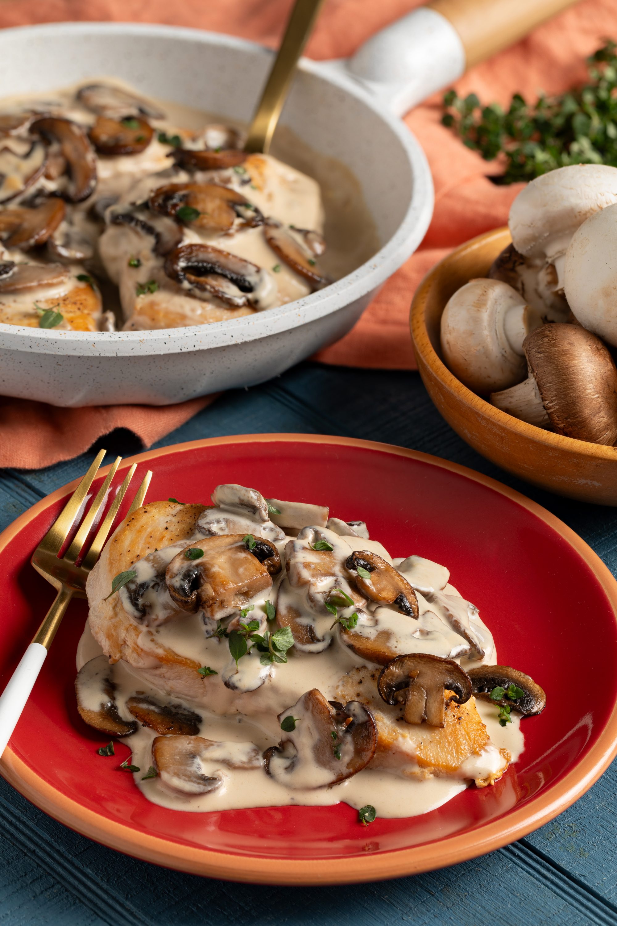 Creamy Chicken Marsala | Mushroom Recipes